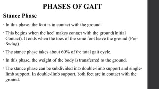HUMAN LOCOMOTION AND THE GAIT CYCLE 1.pptx