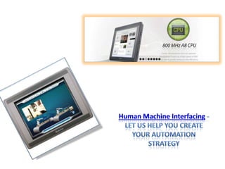 Human machine interface | PPTX