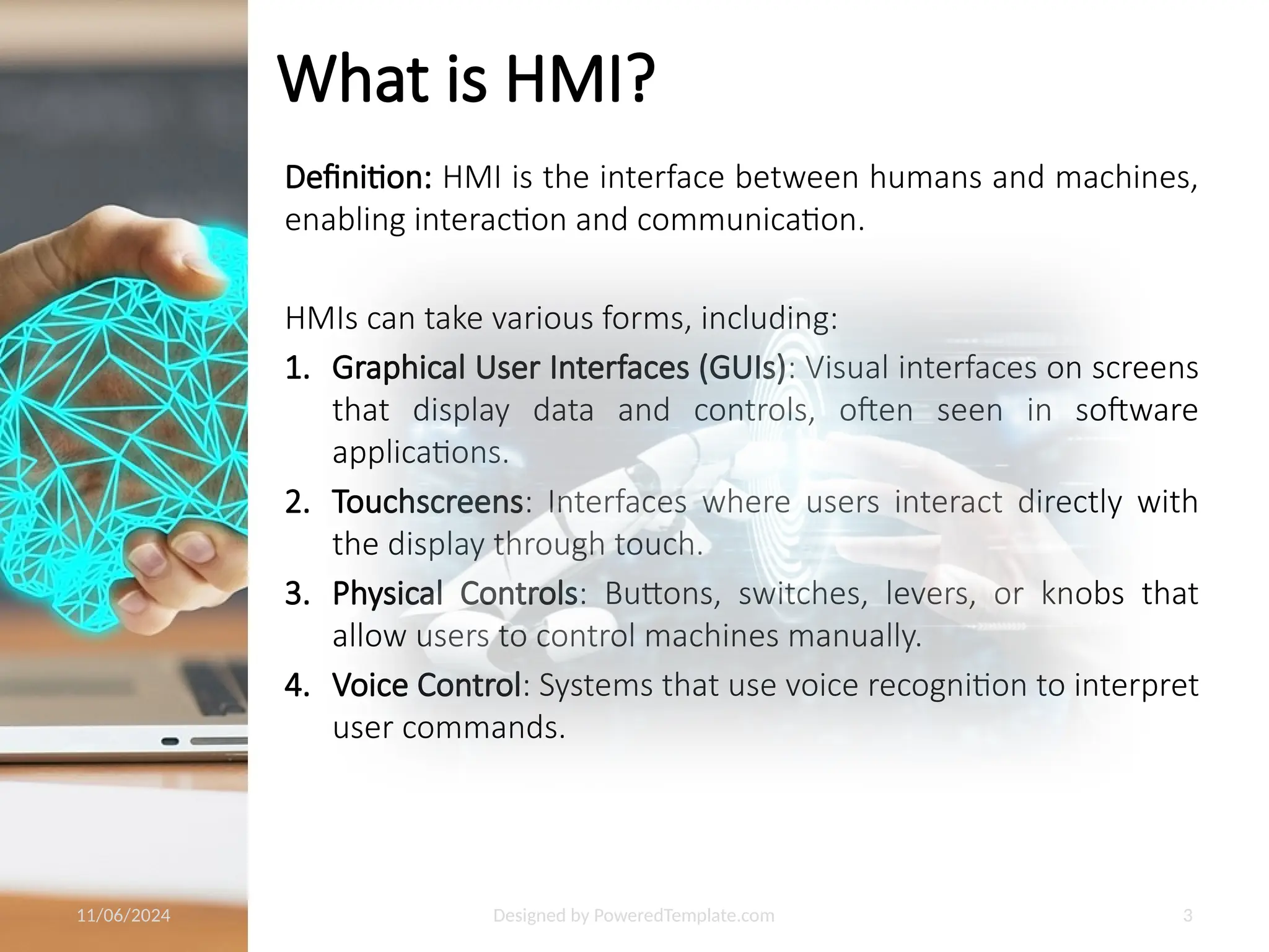 Human Machine Interface - 307 (1).pptxjsjdn | PPTX | Operating Systems | Computer Software and ...