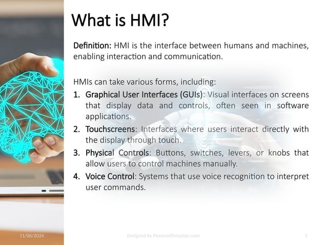 Human Machine Interface - 307 (1).pptxjsjdn | PPTX | Operating Systems | Computer Software and ...