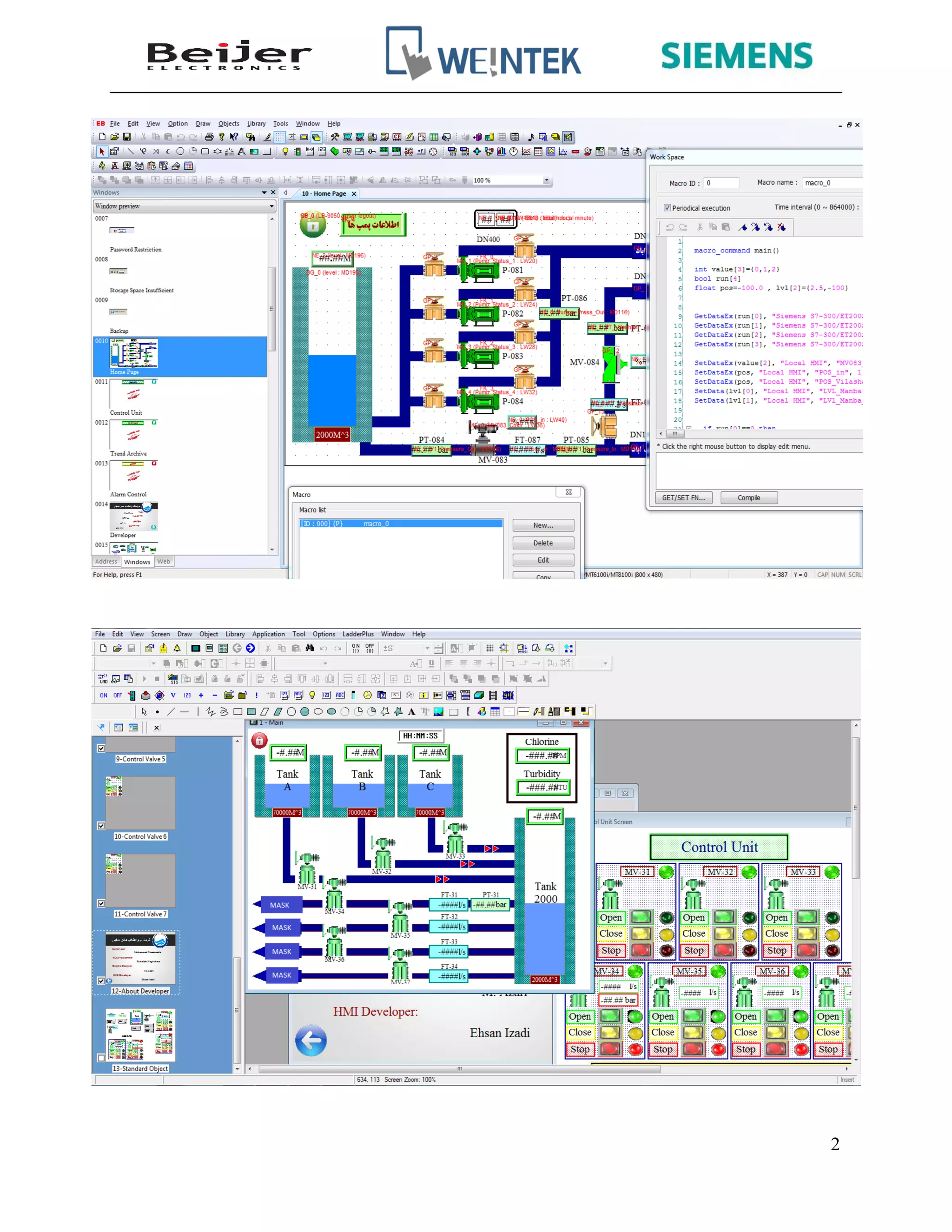 Human machine interface (HMI) projects | PDF