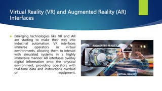 Types Of Human Machine Interfaces(HMIs) | PPTX