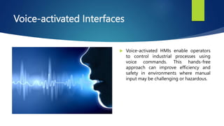 Types Of Human Machine Interfaces(HMIs) | PPTX | Operating Systems | Computer Software and ...