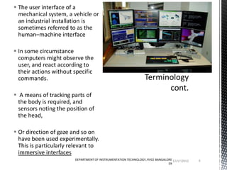 Human machine interfacing | PPTX | Operating Systems | Computer ...