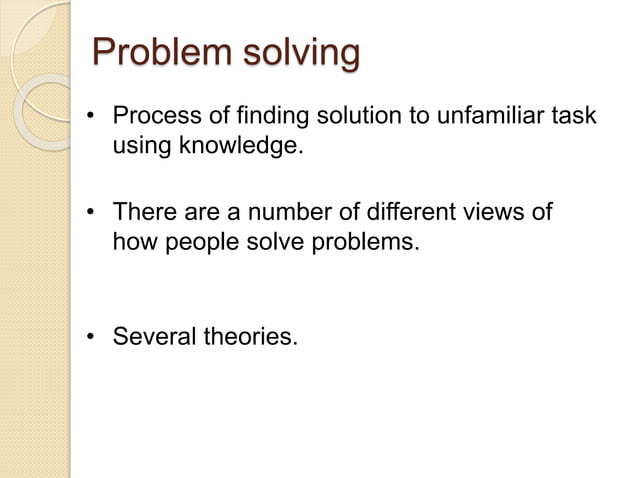 HCI Fundamentals - Part 2 : Human memory and thinking | PPT