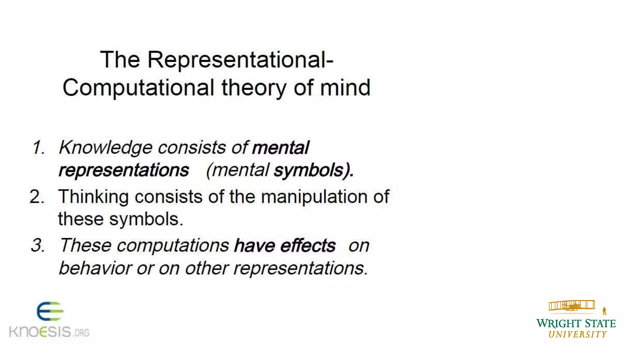 Semantic, Cognitive and Perceptual Computing -Human mental ...