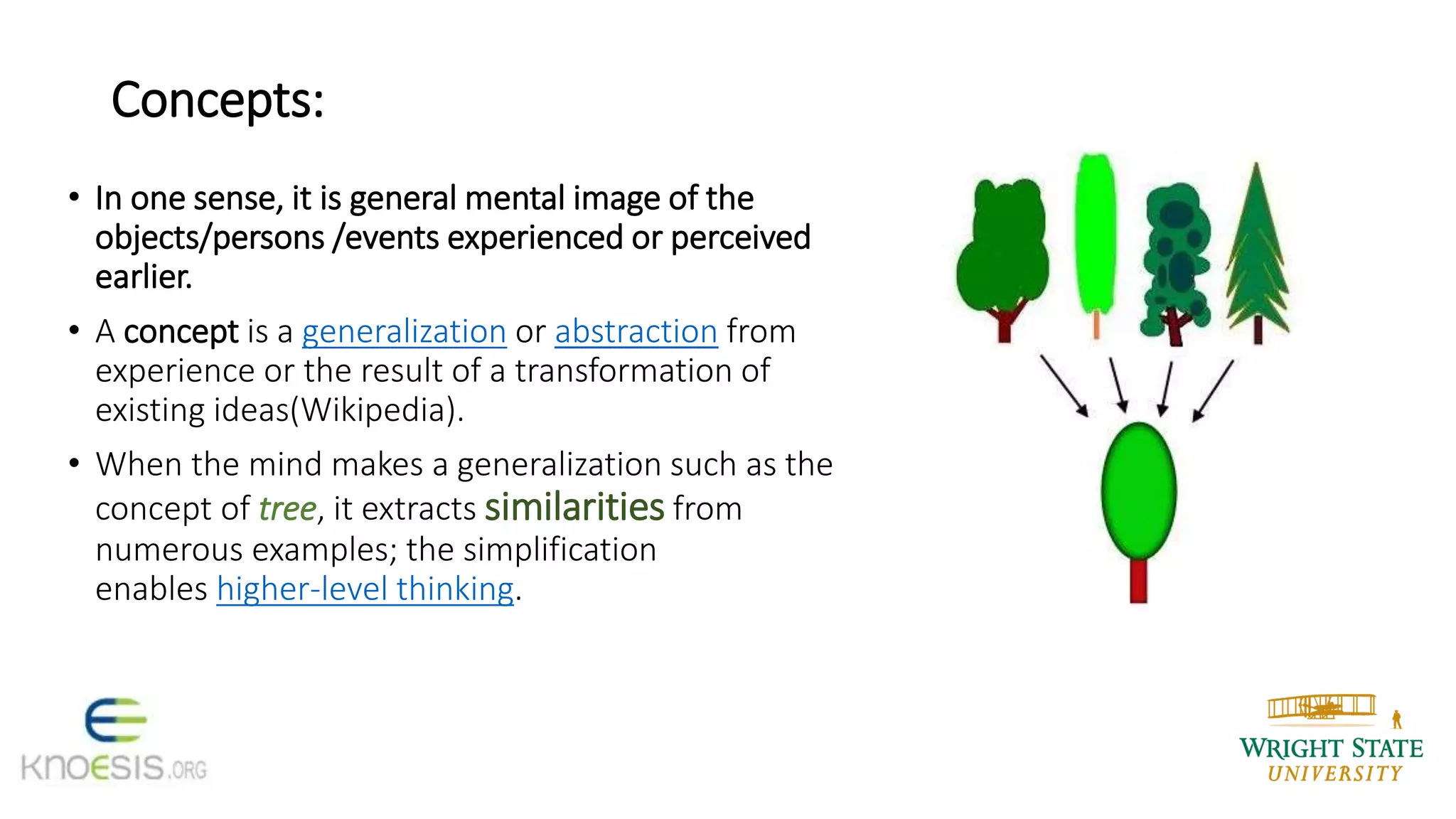 Semantic, Cognitive and Perceptual Computing -Human mental representation | PPT