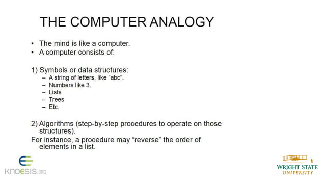 Semantic Cognitive And Perceptual Computing Human Mental Representation Ppt