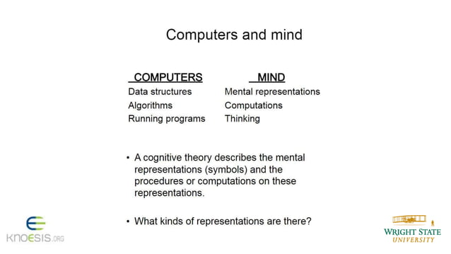 Semantic Cognitive And Perceptual Computing Human Mental Representation Ppt