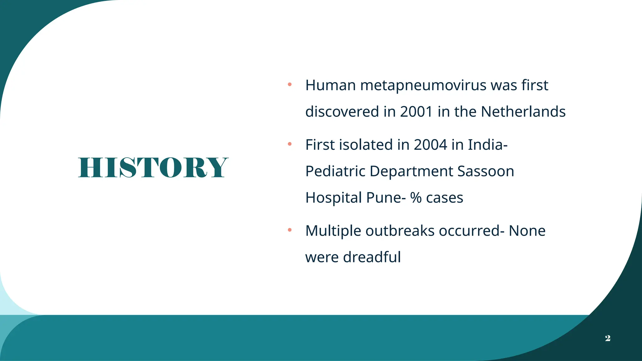 Human Metapneumovirus (HMPV).ppt DR Shivani Bandekar | PPTX
