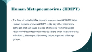 Human Metapneumovirus (HMPV).ppt DR Shivani Bandekar | PPTX