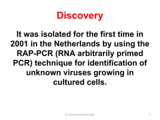 Human metapneumovirus (HMPV or hMPV).ppt
