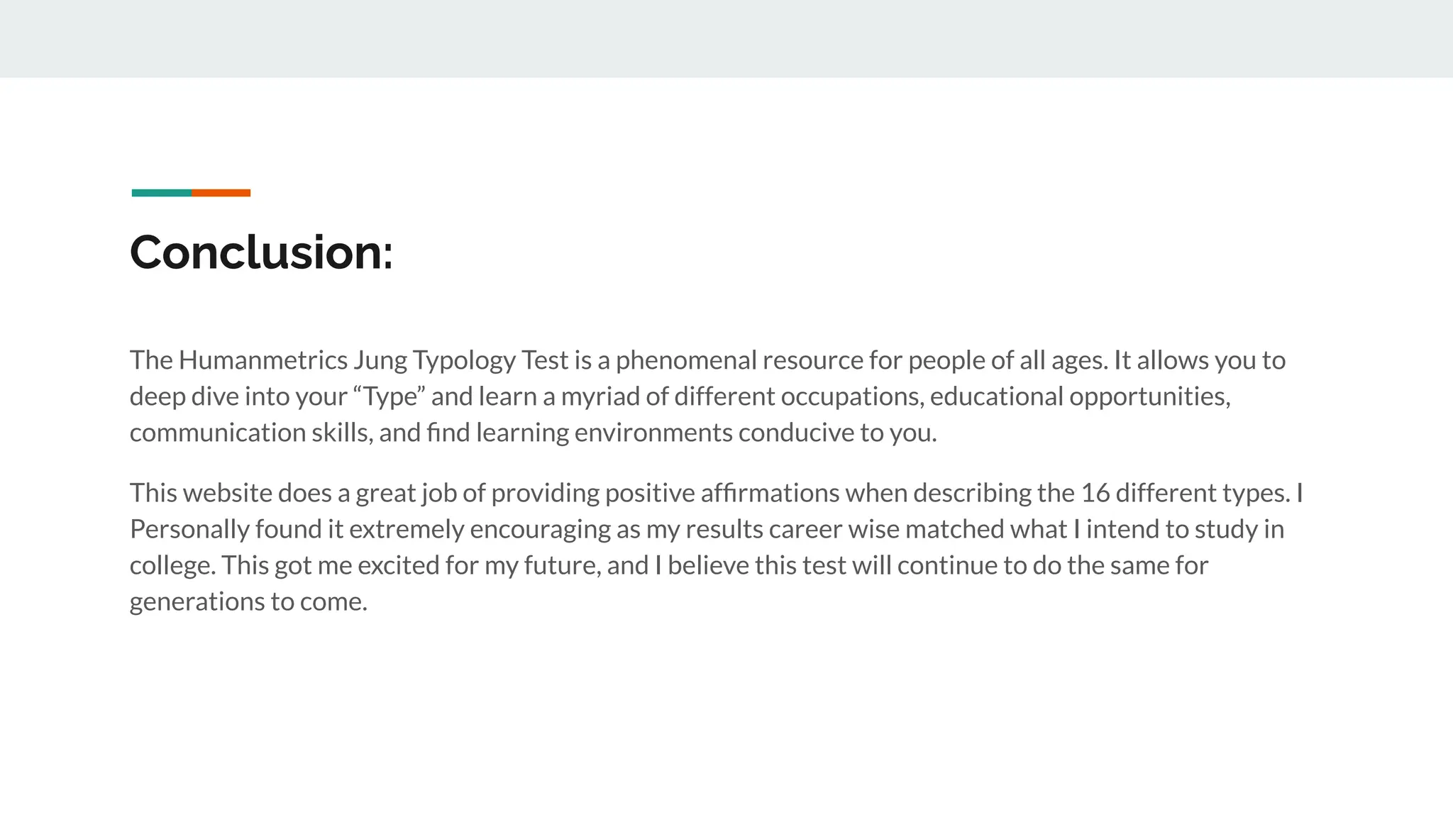 DropBox "Point of View": Humanmetrics Jung Typology Test | PDF