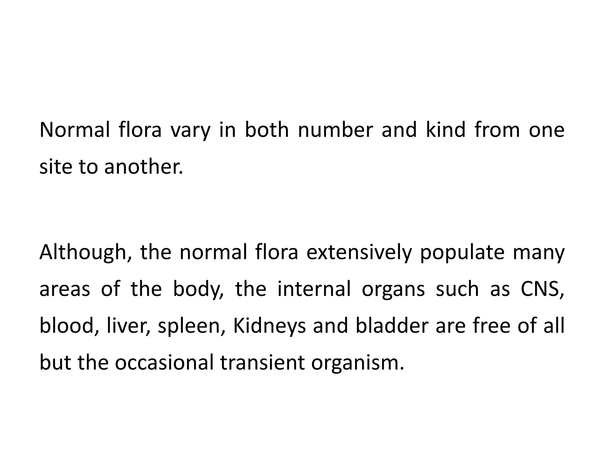 Human microbial flora | PPTX