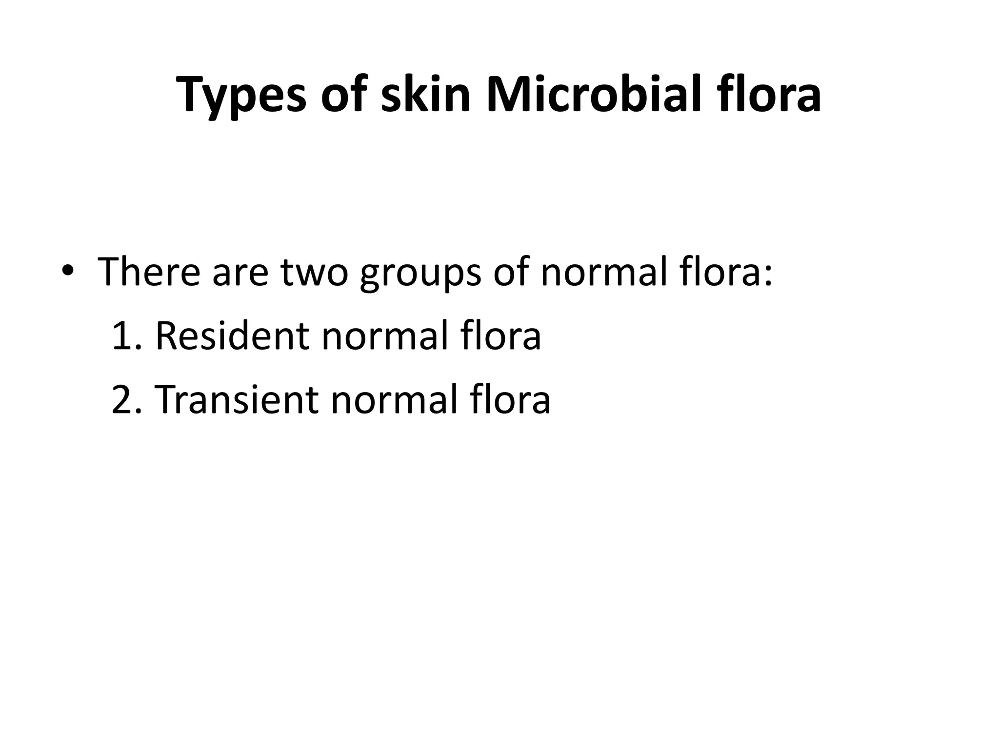 Human microbial flora | PPTX