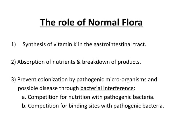 Human microbial flora | PPT
