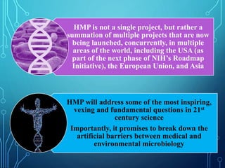 human microbiome project new.pptx | Biological Sciences | Science