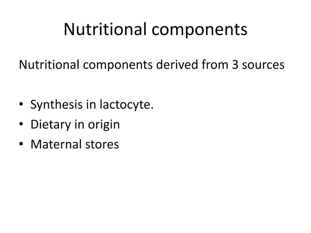 Human milk composition jc | PPTX