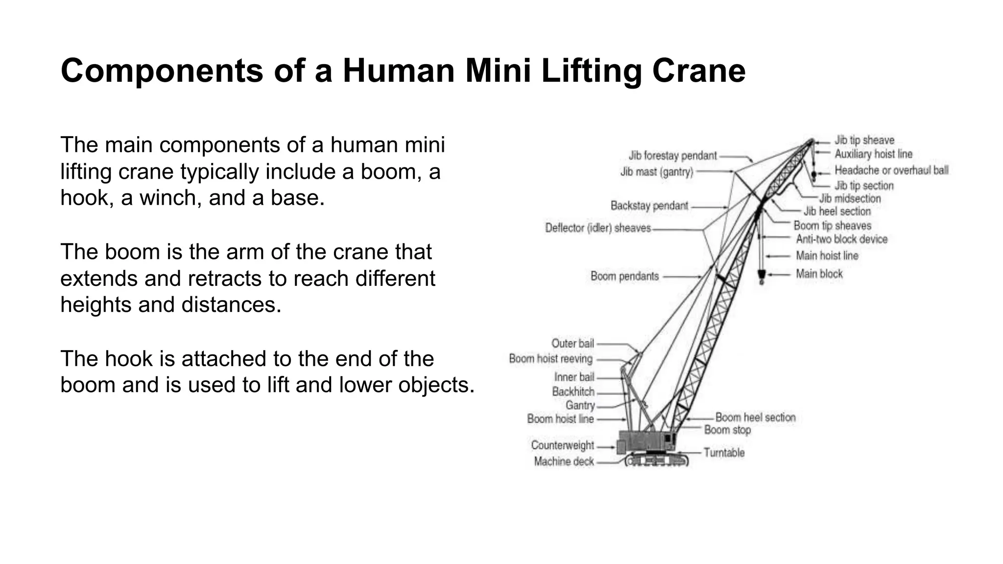 Human Mini Lifting Crane (1).pptx welcome to the | PPT