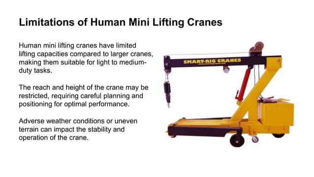 Human Mini Lifting Crane (1).pptx welcome to the | PPT