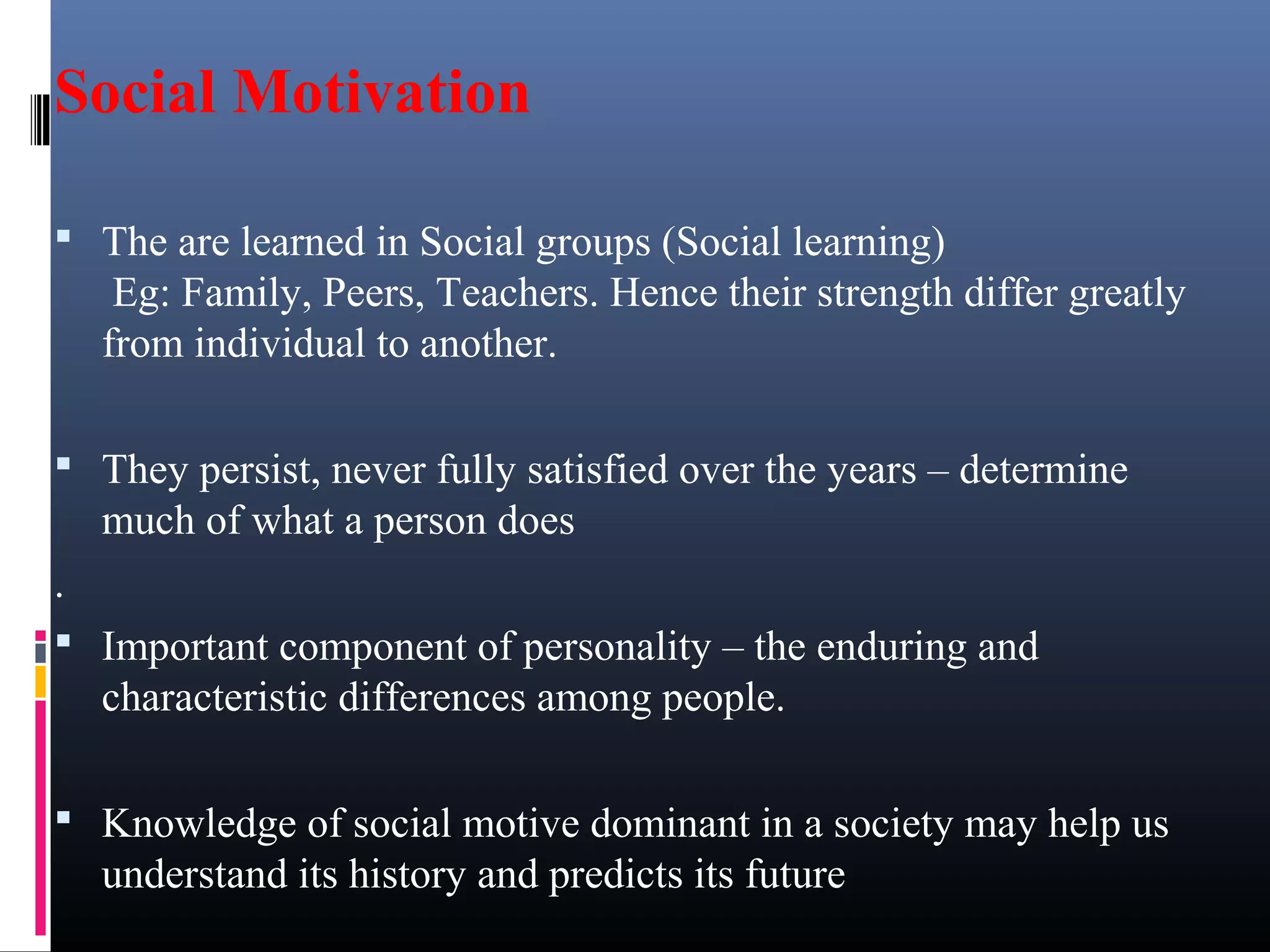 Human motivation and behaviour | PPT
