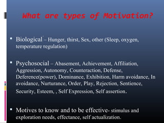 Biological Motivation