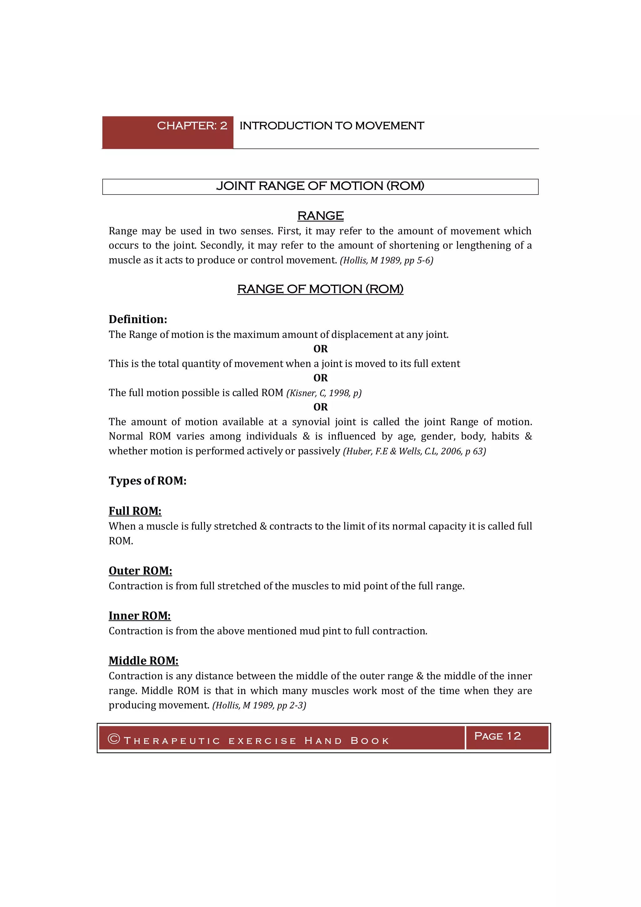 Human movement | PDF