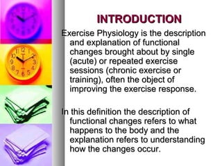 Sports Performance - body systems PowerPoint | PPT