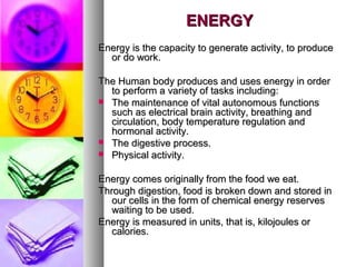 Sports Performance - body systems PowerPoint | PPT