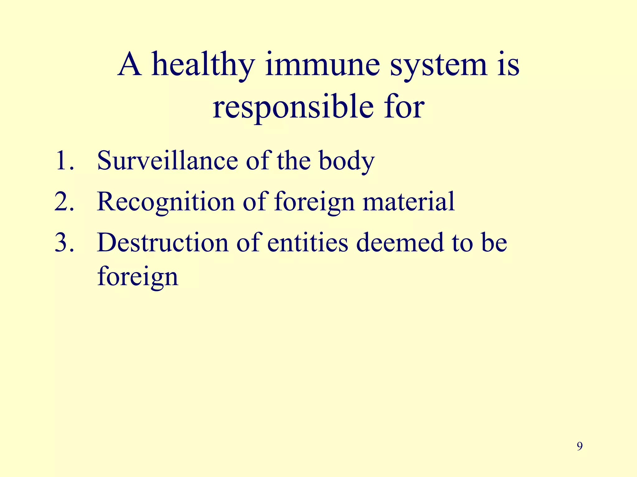 Human natural defence system | PPT