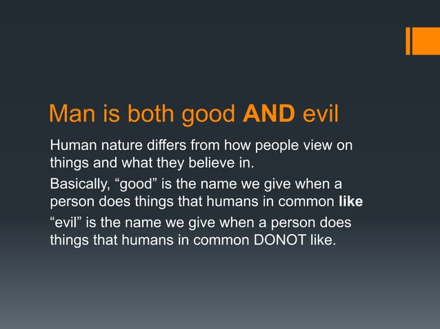 Human nature | PPT