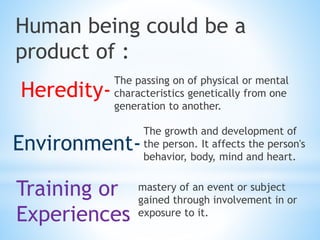 Human Nature & Individual Differences | PPTX