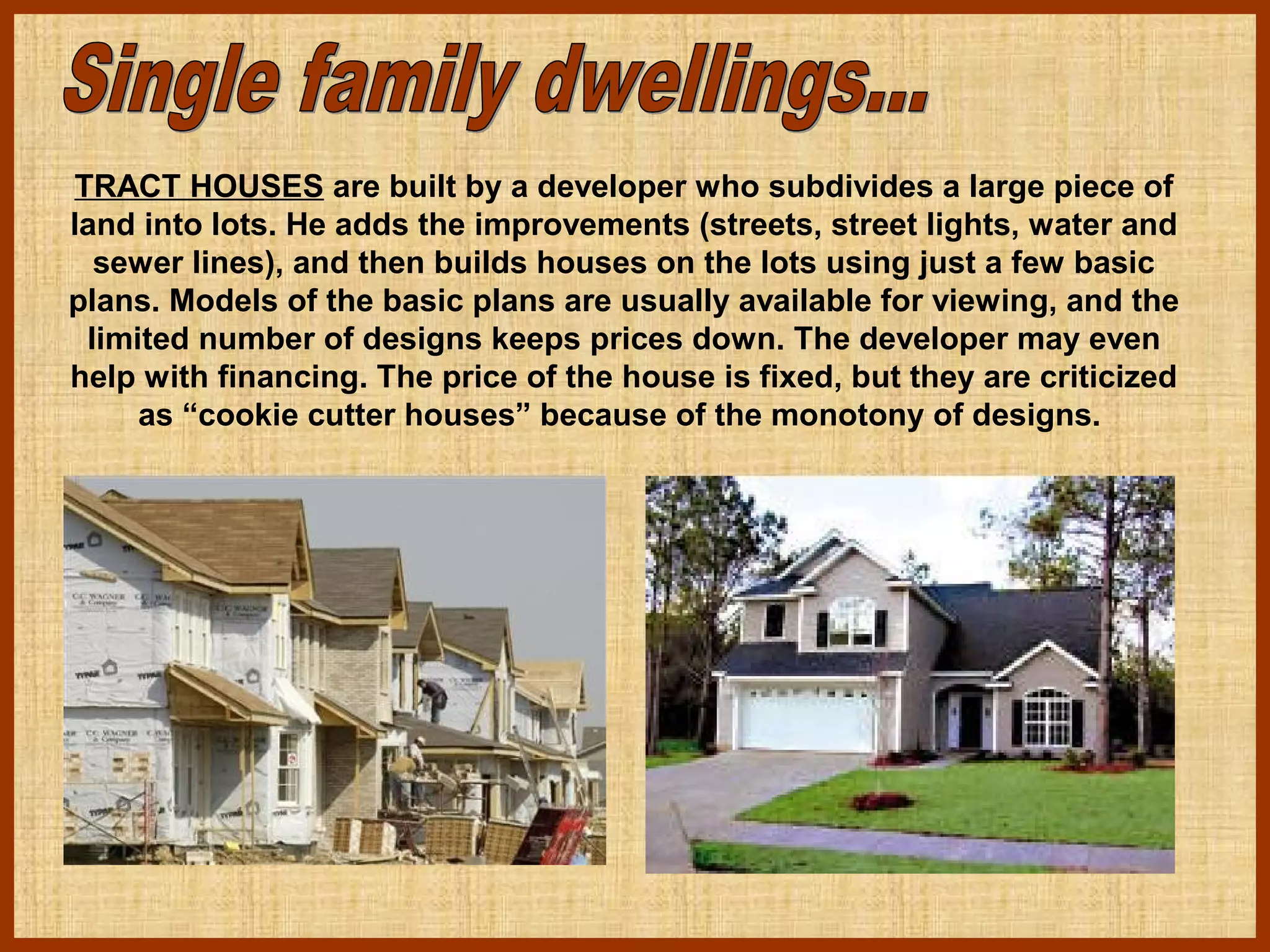 Human Needs in Housing | PPT