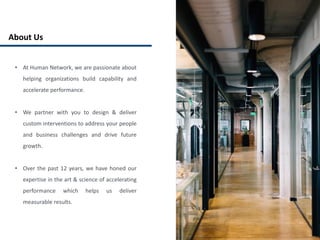 Human network corporate presentation 2020 | PPT