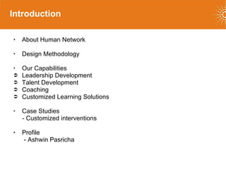 Human network overview ver 7. 0 | PPT | Management Consulting Industry ...