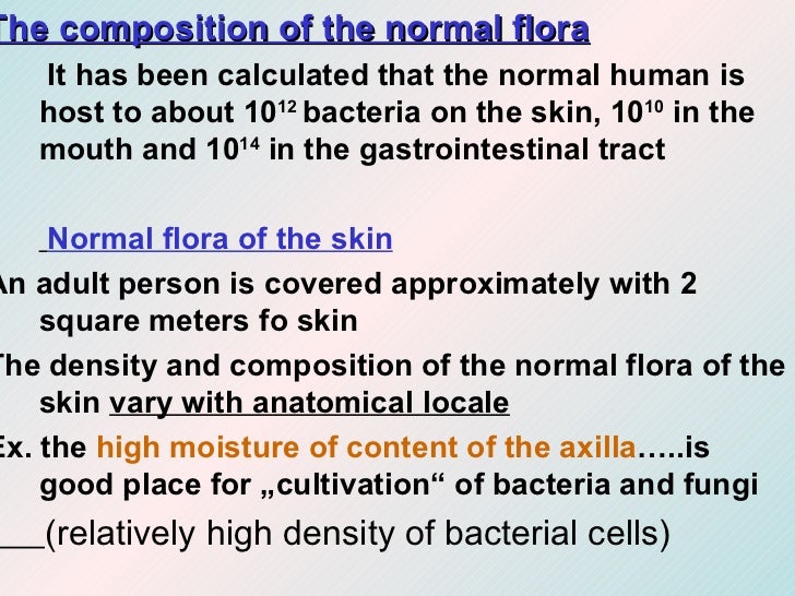 Human normal flora