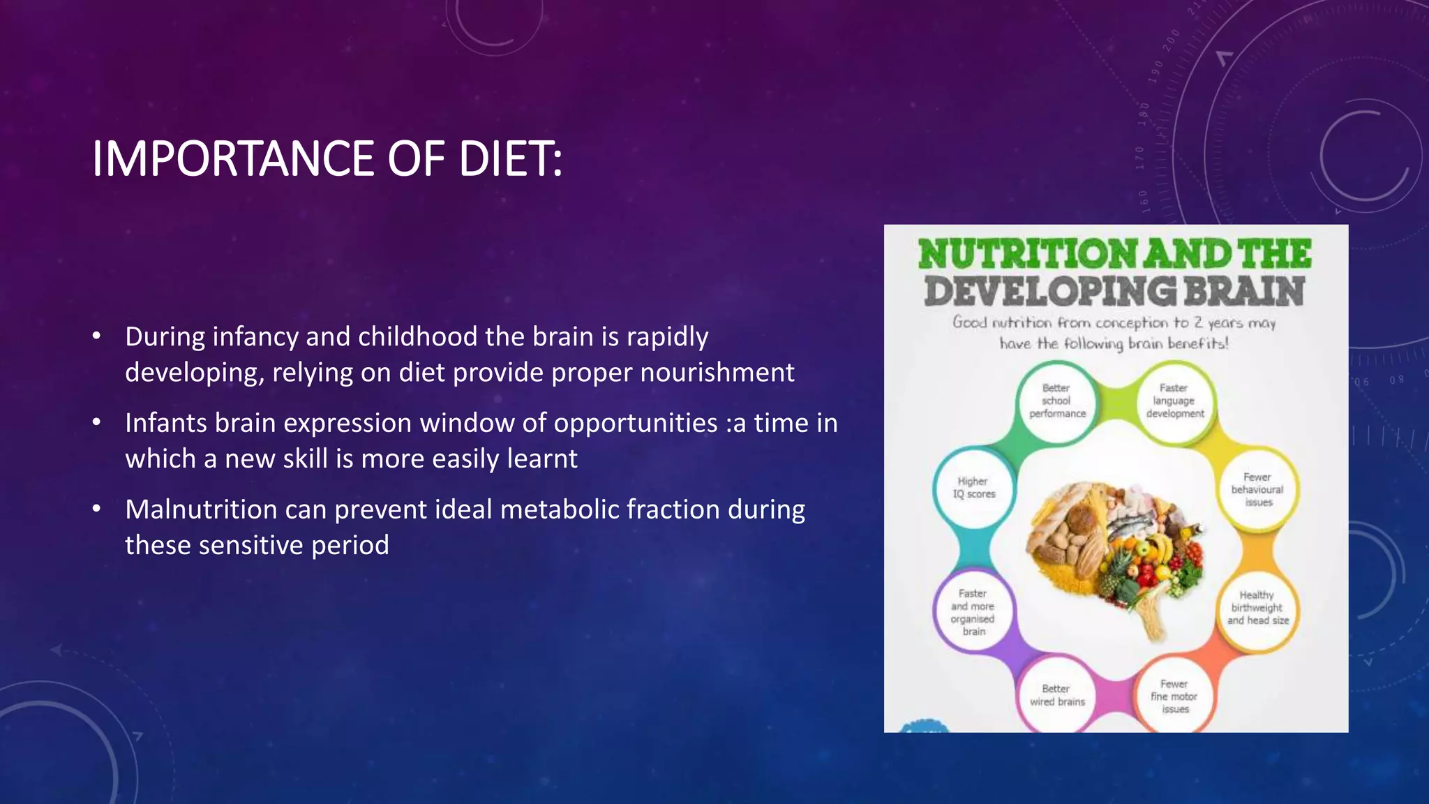 impact of nutrition on babies brain development | PPTX