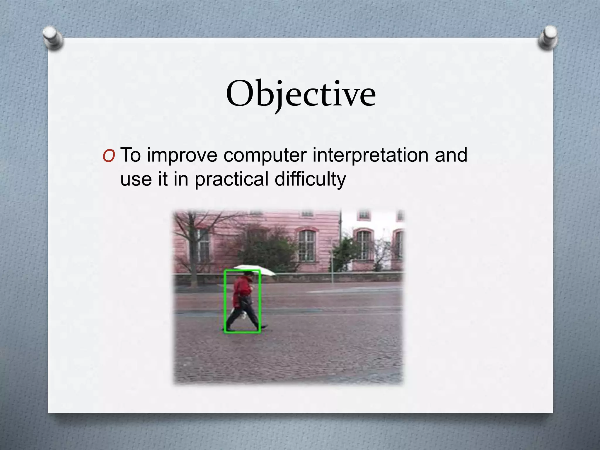 Human Object Detection Ppt