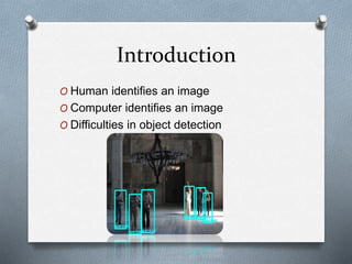 Human, object detection | PPT