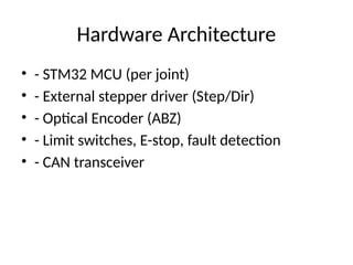 Humanoid_Arm_7DOF_STM32 for final project.pptx