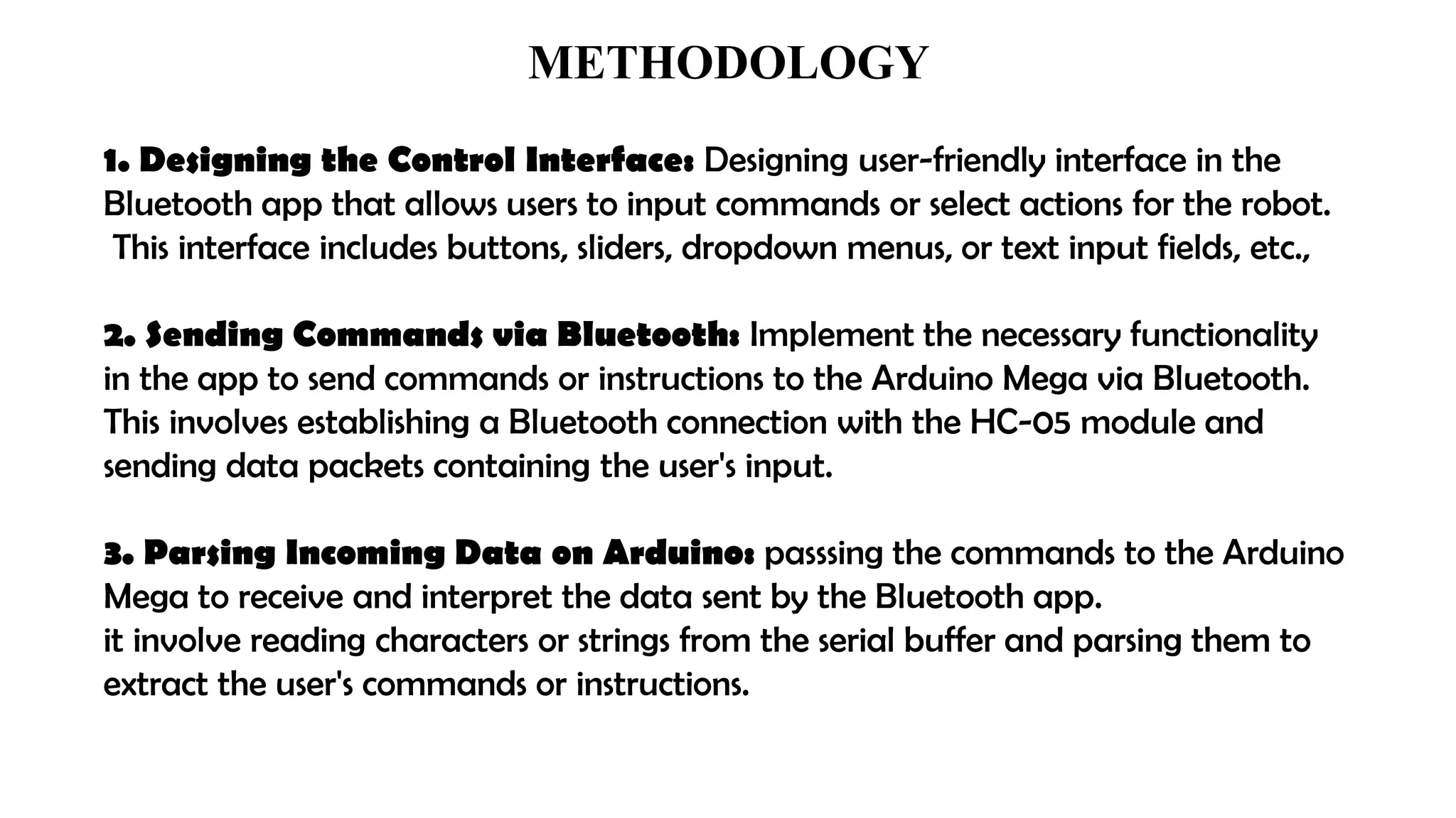 humanoid final ppt.pptx based on the servo motor | PPTX