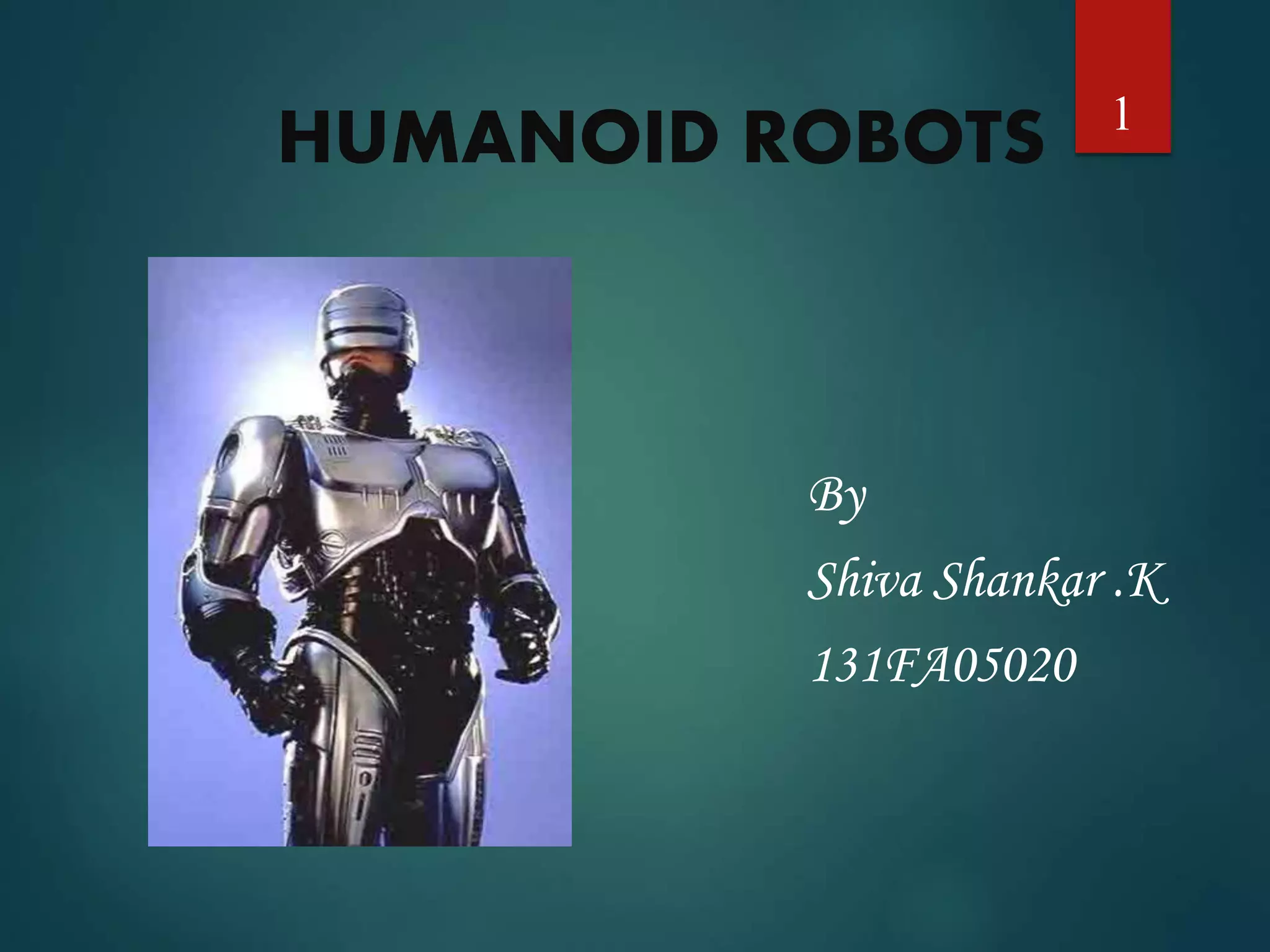 Humanoid robot | PPT