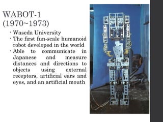 Humanoid robotics | PPT