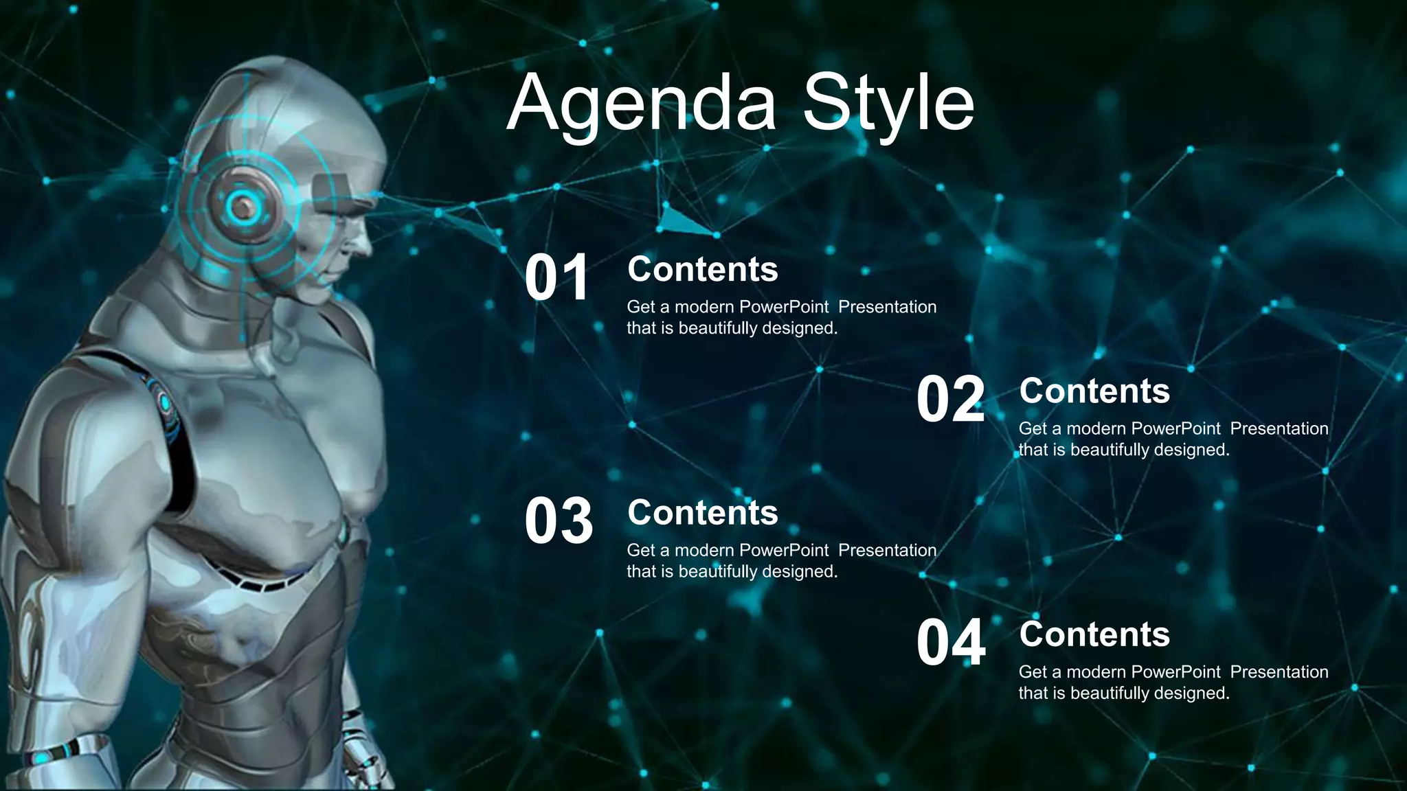 Humanoid Robot Industry PowerPoint Templates.pptx