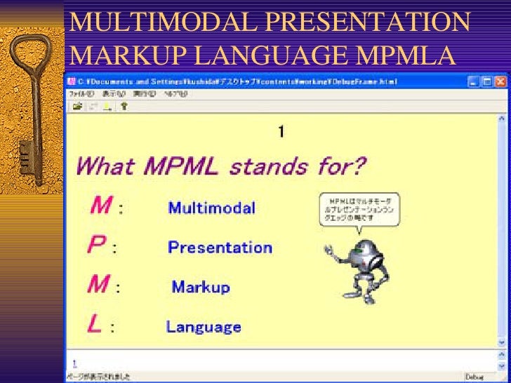 Humanoid Robot Presentation Through Multimodal 