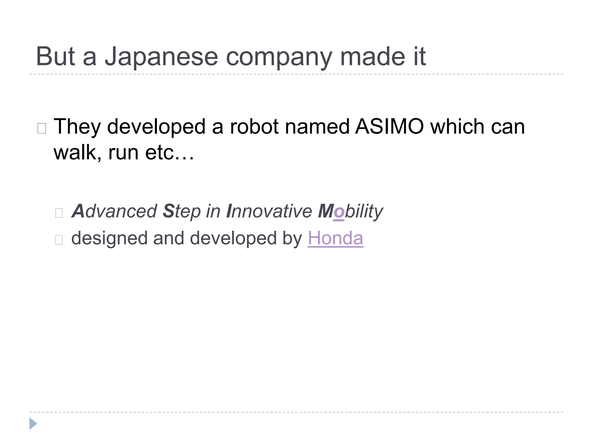 Intelligence of Humanoid robots | PPTX | Robotics | Technology & Computing