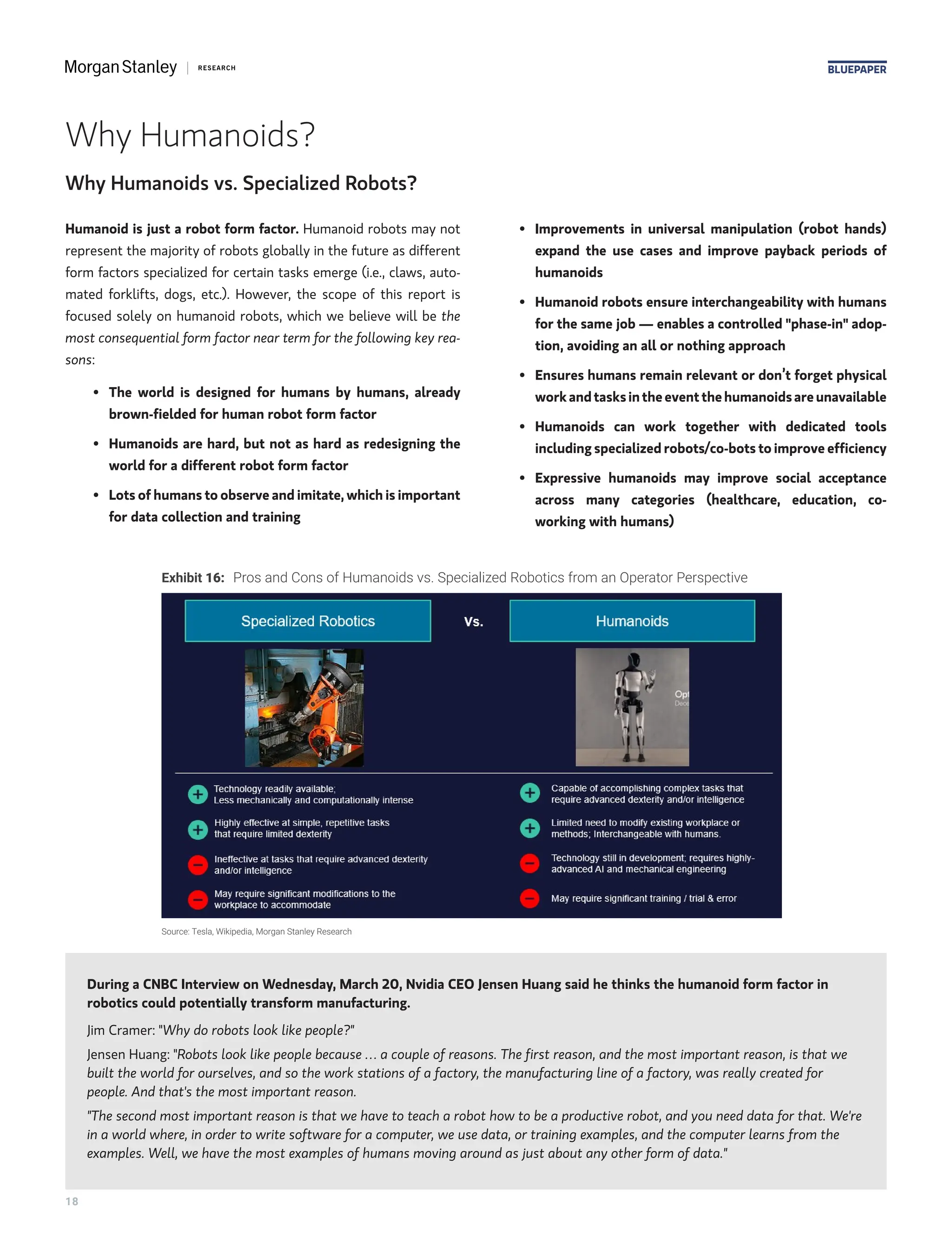 Humanoids: Investment Implications of Embodied AI | PDF