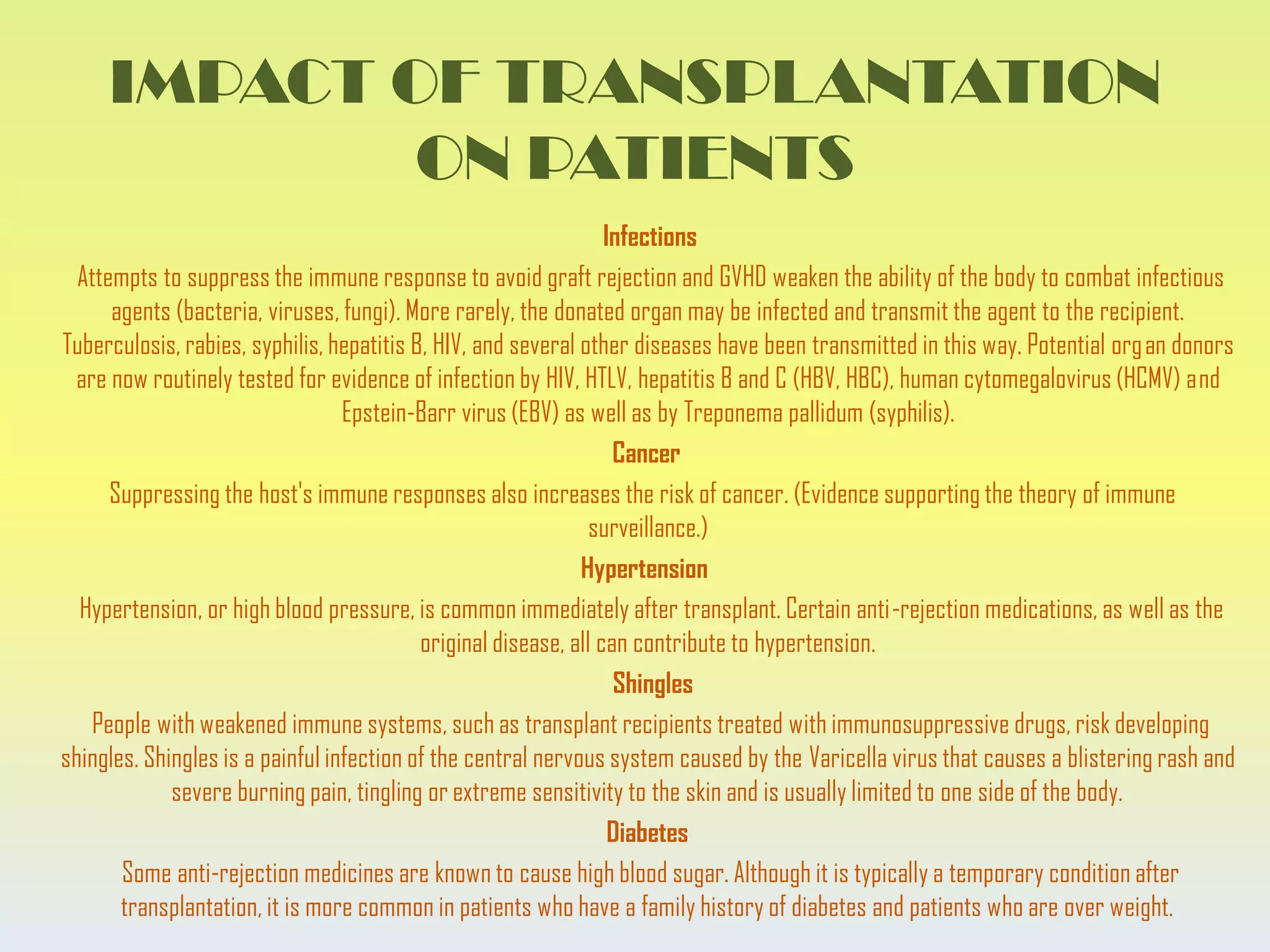 Human organ transplantation | PPTX