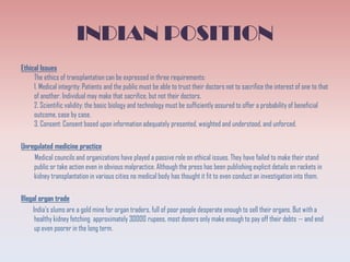 Human organ transplantation | PPTX