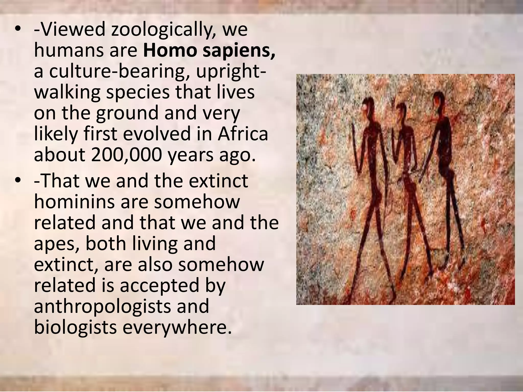 WH 1111, Human Origins and the Beginning of History | PPTX